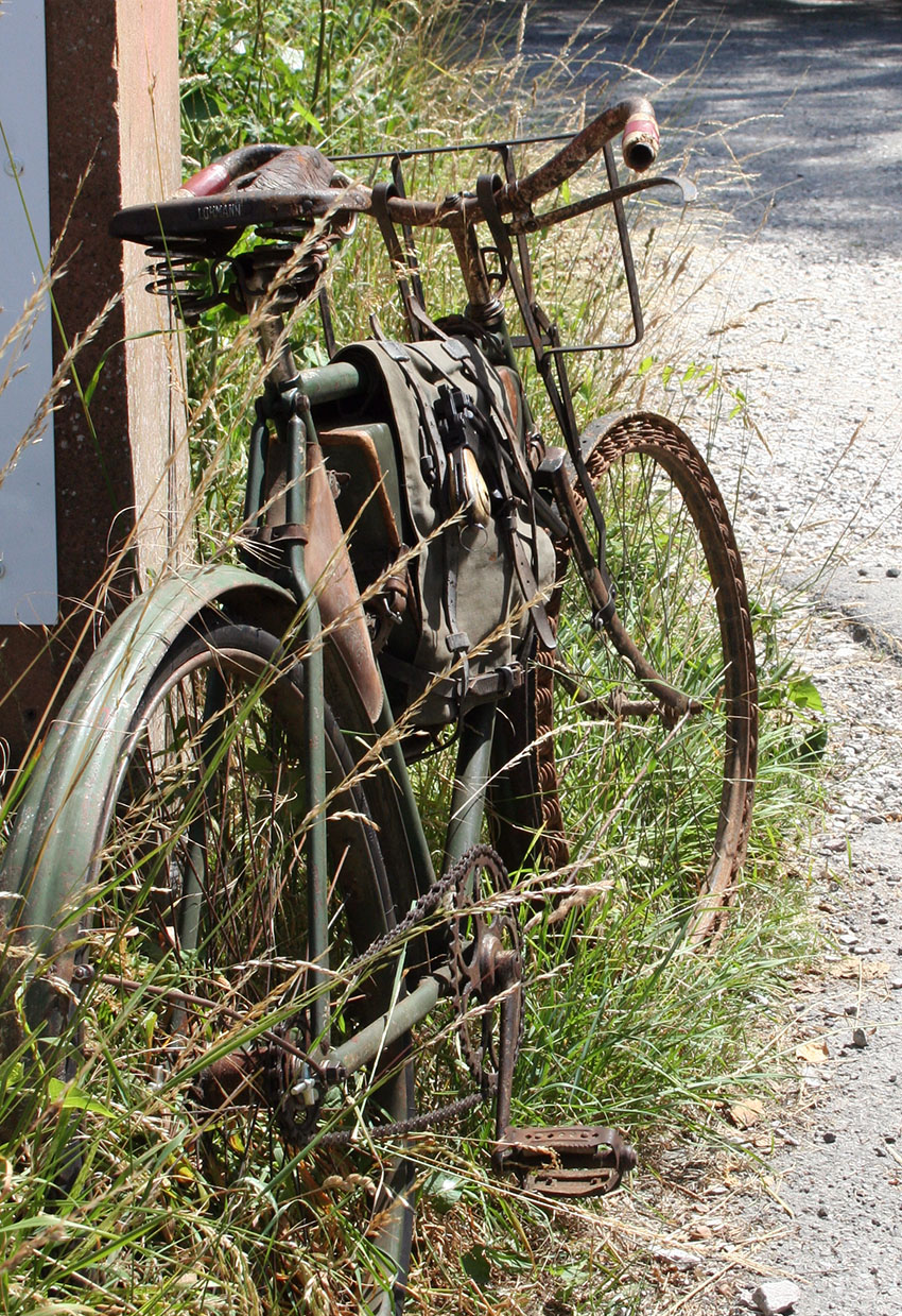 GERMAN WAR BICYCLE FROM WW1 - Bluekingo