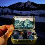 This Artist's 15 Beautiful Miniature Paintings Hidden Inside Mint Boxes