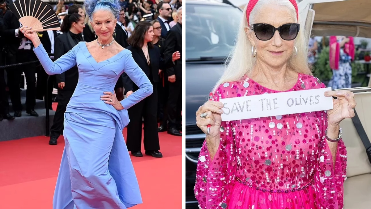 Helen Mirren looks stunning as she attends the Ora! Film Festival in ...